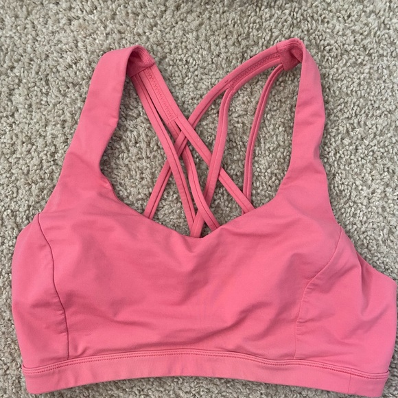 lululemon athletica | Other | Coral Colored Lulu Lemon Sports Bra ...